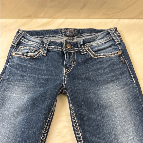 Silver Jeans | Jeans | Silver Pioneer Flap Jeans Flare Wide Leg Jeans ...